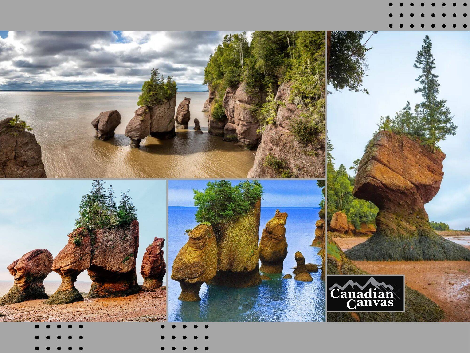 Hopewell Rocks & the Bay of Fundy: Carving Canada’s Iconic Flowerpot ...